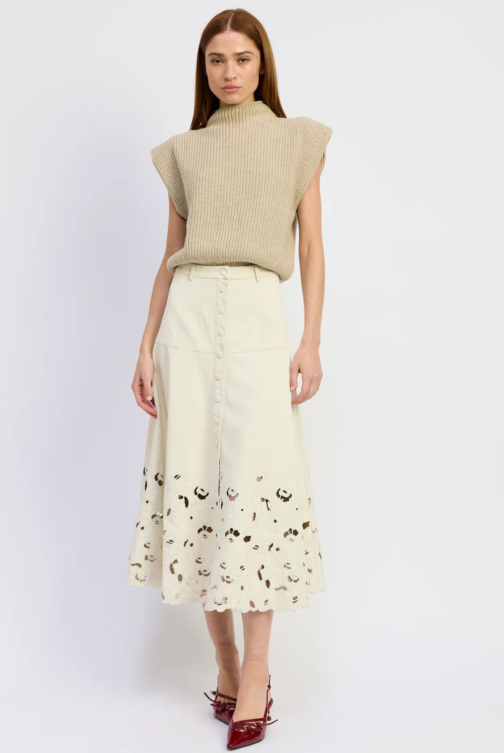 Alitzel Midi Skirt – Refinery